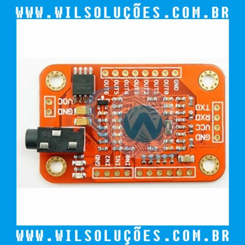 Módulo De Reconhecimento De Voz Para Arduino V3